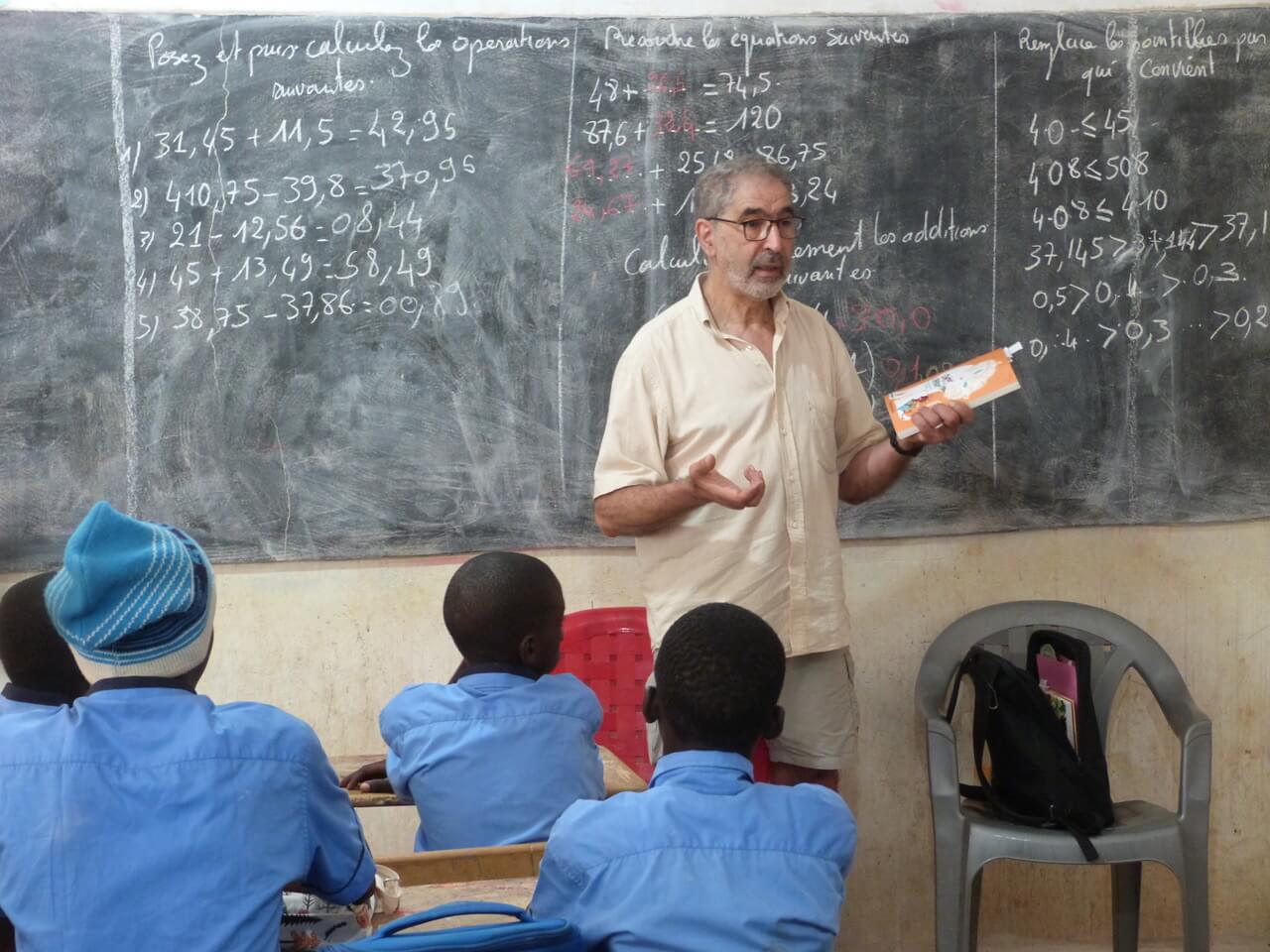 La délégation Teranga en visite à l'école de Doudou Fall - La Somone